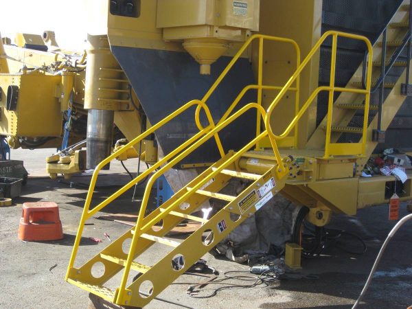 Safe-Away Access Ladders For Mining & Earthmoving: Hedweld
